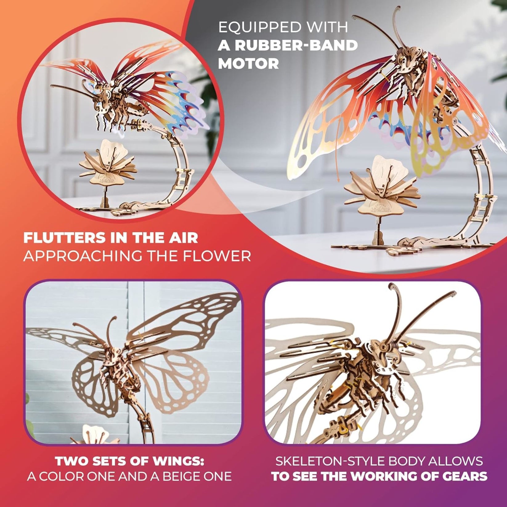 Butterfly – Ugears Models UK